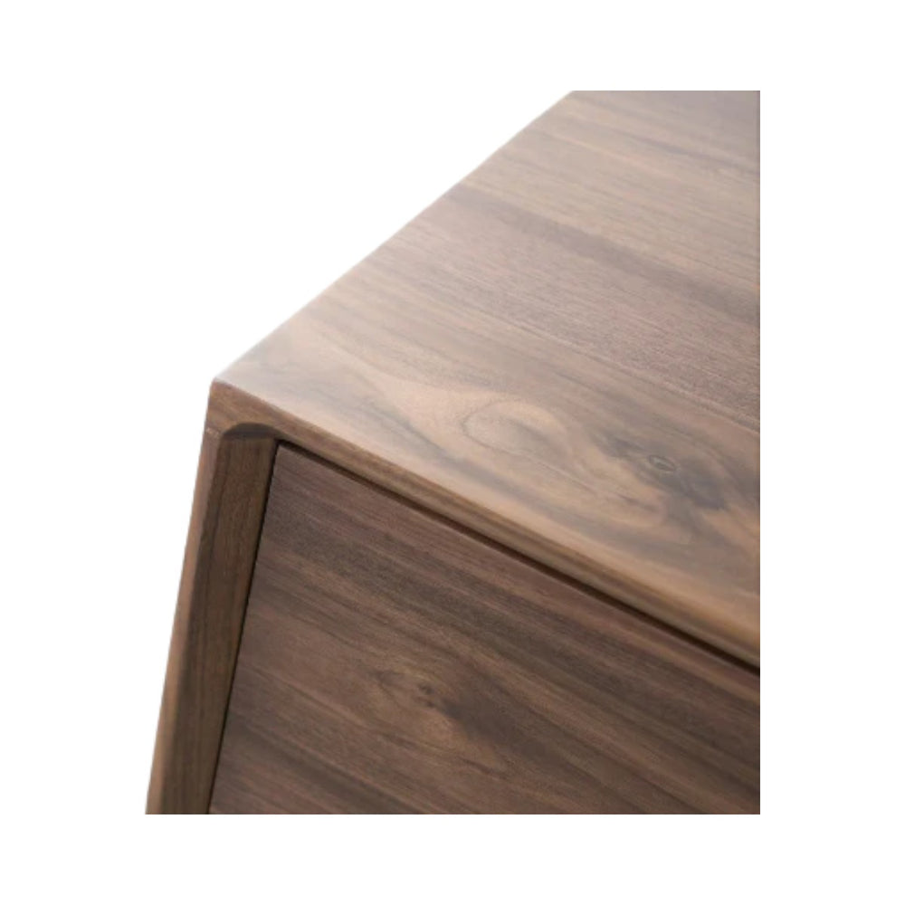 Maren Walnut Wood TV Unit Cabinet & Sideboard – Nismaaya Decor